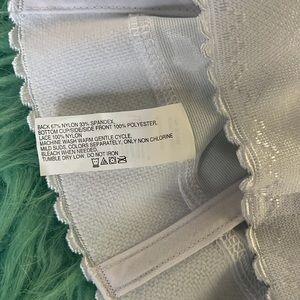 Exquisite Form | Intimates & Sleepwear | Long Line White Lace Bralette ...